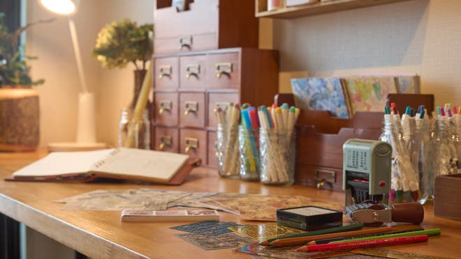 桜木町30秒|手帳や文具を楽しめる、静か小さな手帳アトリエの写真2