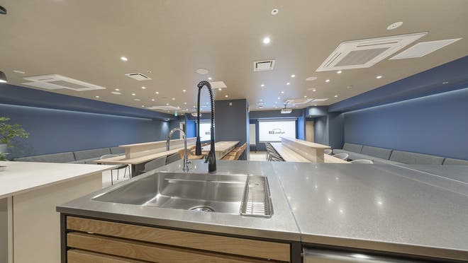 【北浜駅徒歩4分】最大50名|オープンキッチン付きイベントスペース|大型スクリーン3台完備|セミナー・懇親会にの写真13