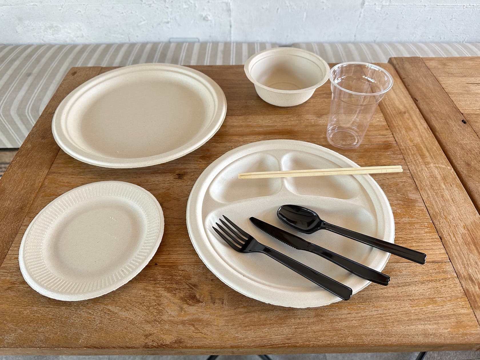 使い捨て食器&カトラリーセット【25個組】の画像2