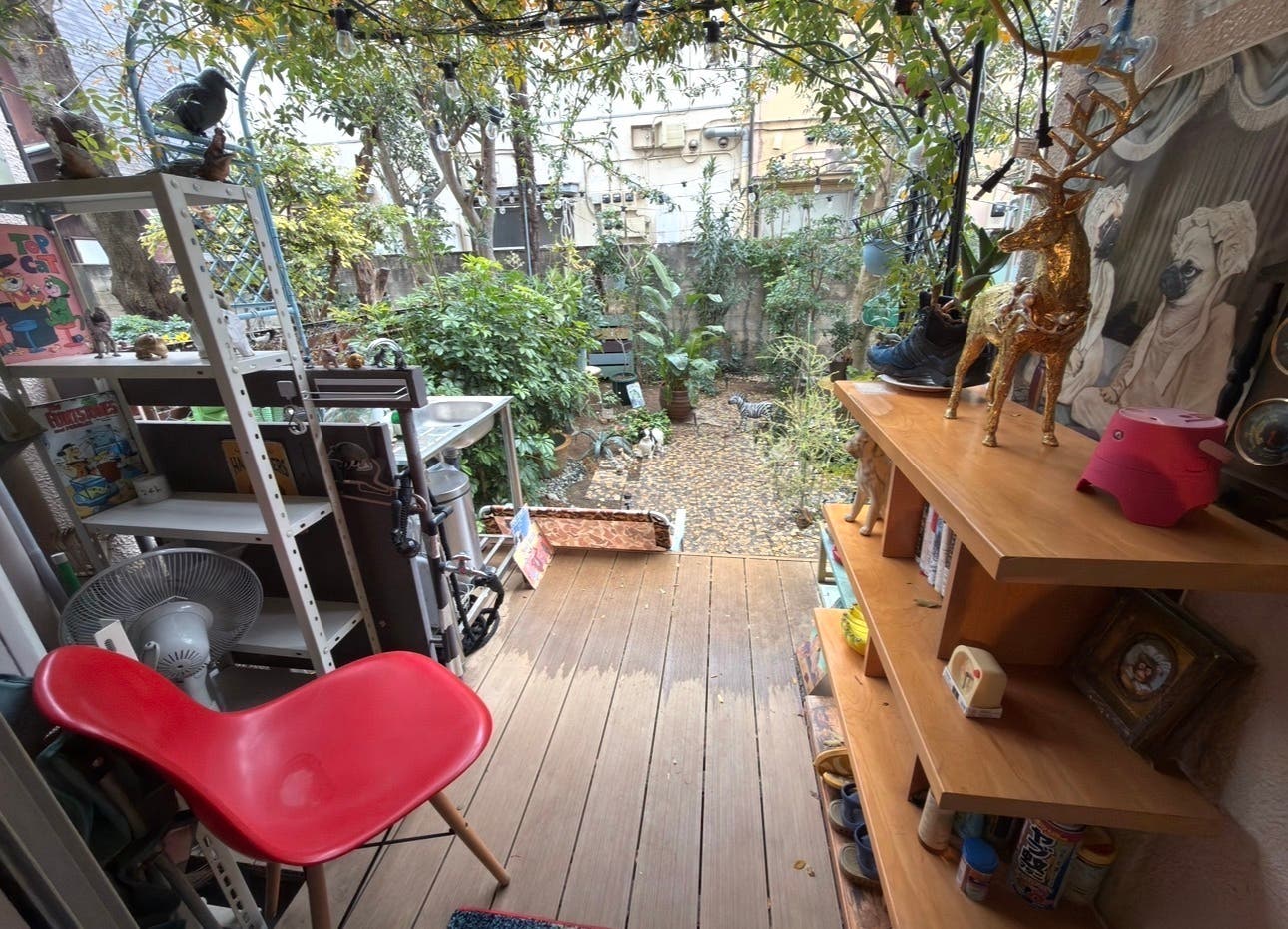 森に迷い込んだかのような庭。の写真17