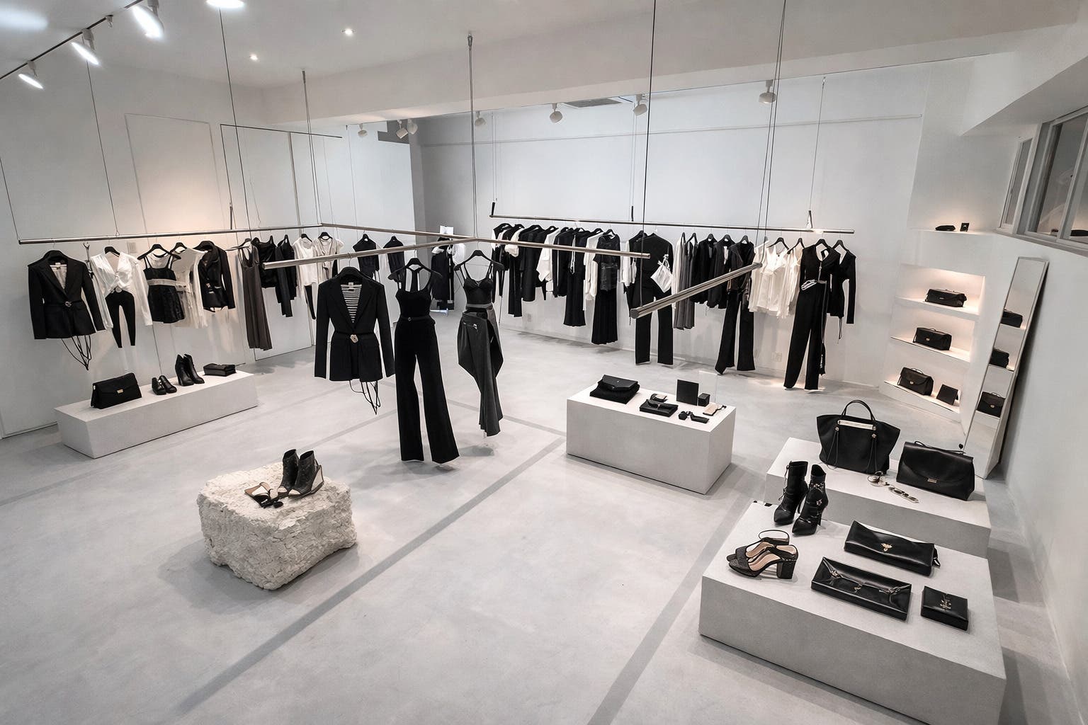 南青山・表参道駅徒歩3分／白を基調とした天井高のギャラリースペースの写真9