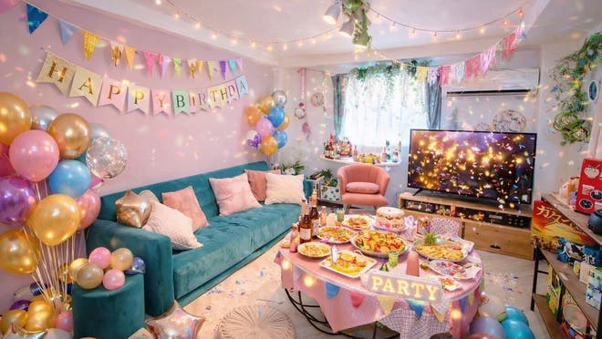 NEW💚新大阪駅4分🚶女子会🎀デート💑パーティ🎉ママ会☕推し活❣️撮影🎥50㌅大画面TV💻ゲーム機🎮ボドゲ🎲防犯カメラ無✨24Hの写真1