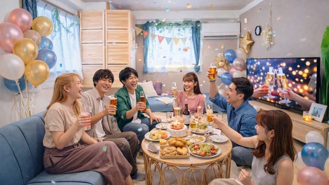 NEW♡新大阪駅4分🚶女子会🎀デート💑パーティ🎉ママ会☕推し活❣️撮影🎥50㌅大画面TV💻ゲーム機🎮ボドゲ🎲防犯カメラ無✨24Hの写真5