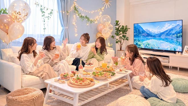 💙京橋駅3分🚶女子会🎀デート💑パーティ🎉ママ会☕推し活❣️撮影🎥50㌅大画面TV💻ゲーム機🎮ボドゲ🎲24Hの写真2