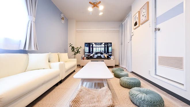 💙京橋駅3分🚶女子会🎀デート💑パーティ🎉ママ会☕推し活❣️撮影🎥50㌅大画面TV💻ゲーム機🎮ボドゲ🎲24Hの写真6