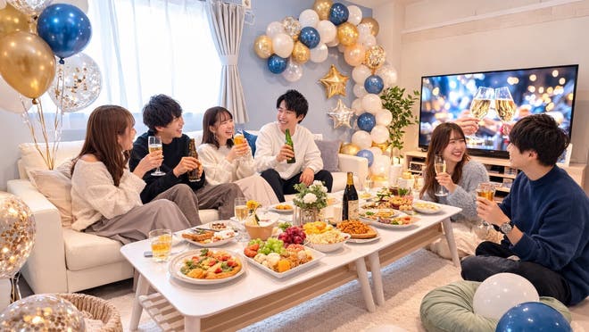 💙京橋駅3分🚶女子会🎀デート💑パーティ🎉ママ会☕推し活❣️撮影🎥50㌅大画面TV💻ゲーム機🎮ボドゲ🎲24Hの写真27