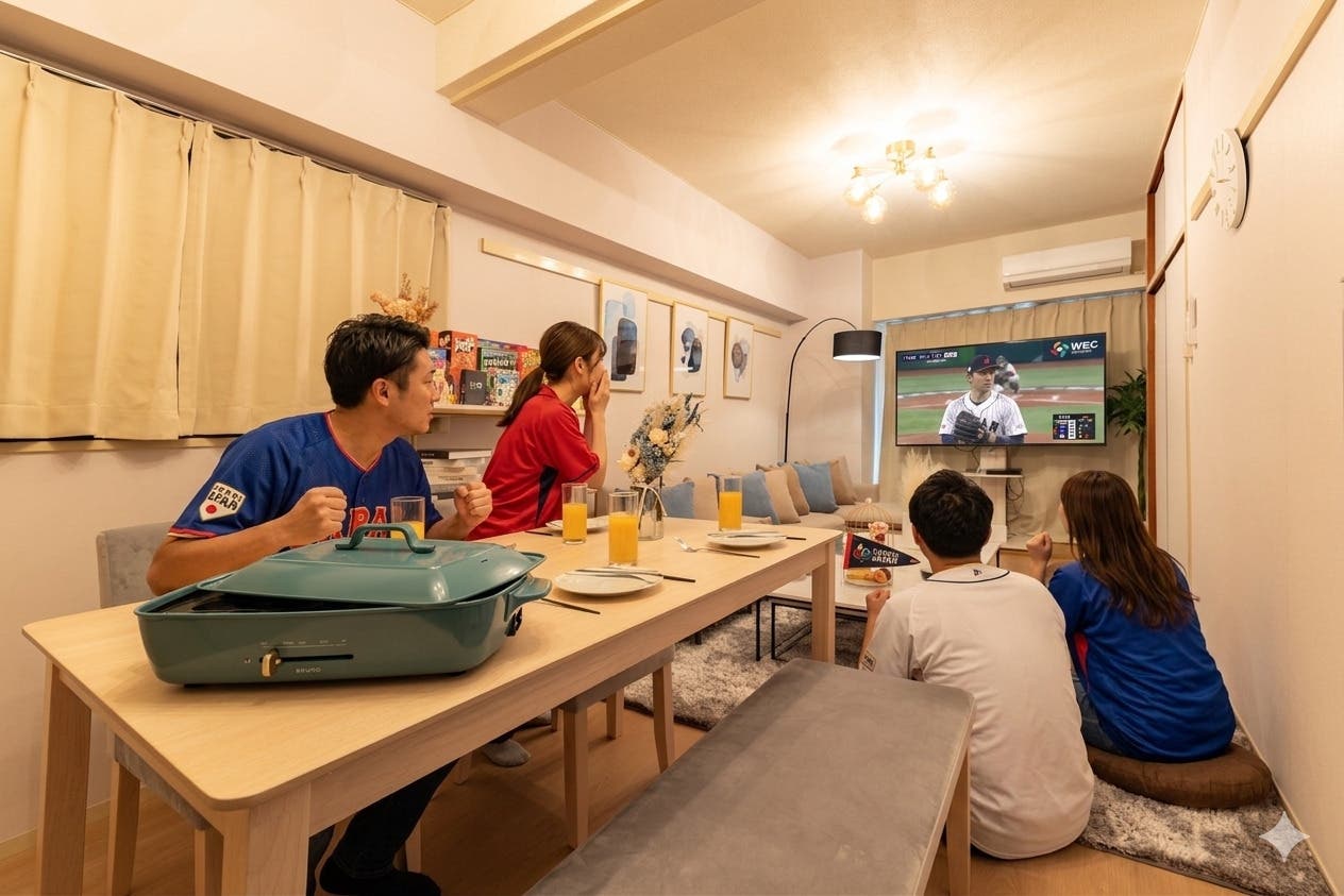 伏見3分🛋最大14名🏟歓送迎会🌸誕生日🎂女子会🎉WBC観戦⚾65㌅TV📺Netflix🎬Switch2🎮ボドゲの写真3