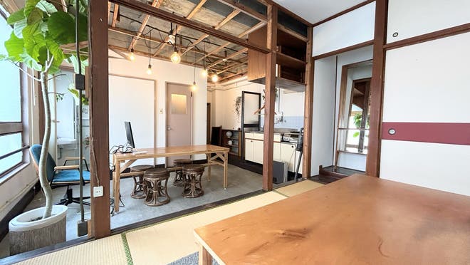 天神南駅徒歩5分。レトロビルの一室を利用したレンタルスペース。の写真3