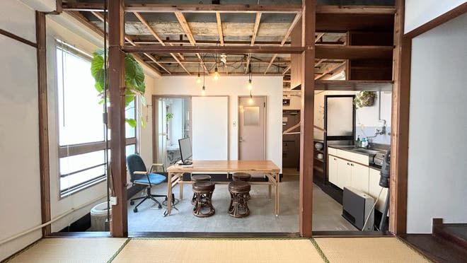 天神南駅徒歩5分。レトロビルの一室を利用したレンタルスペース。の写真4