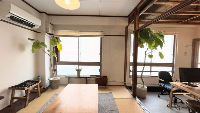 天神南駅徒歩5分。レトロビルの一室を利用したレンタルスペース。の写真5