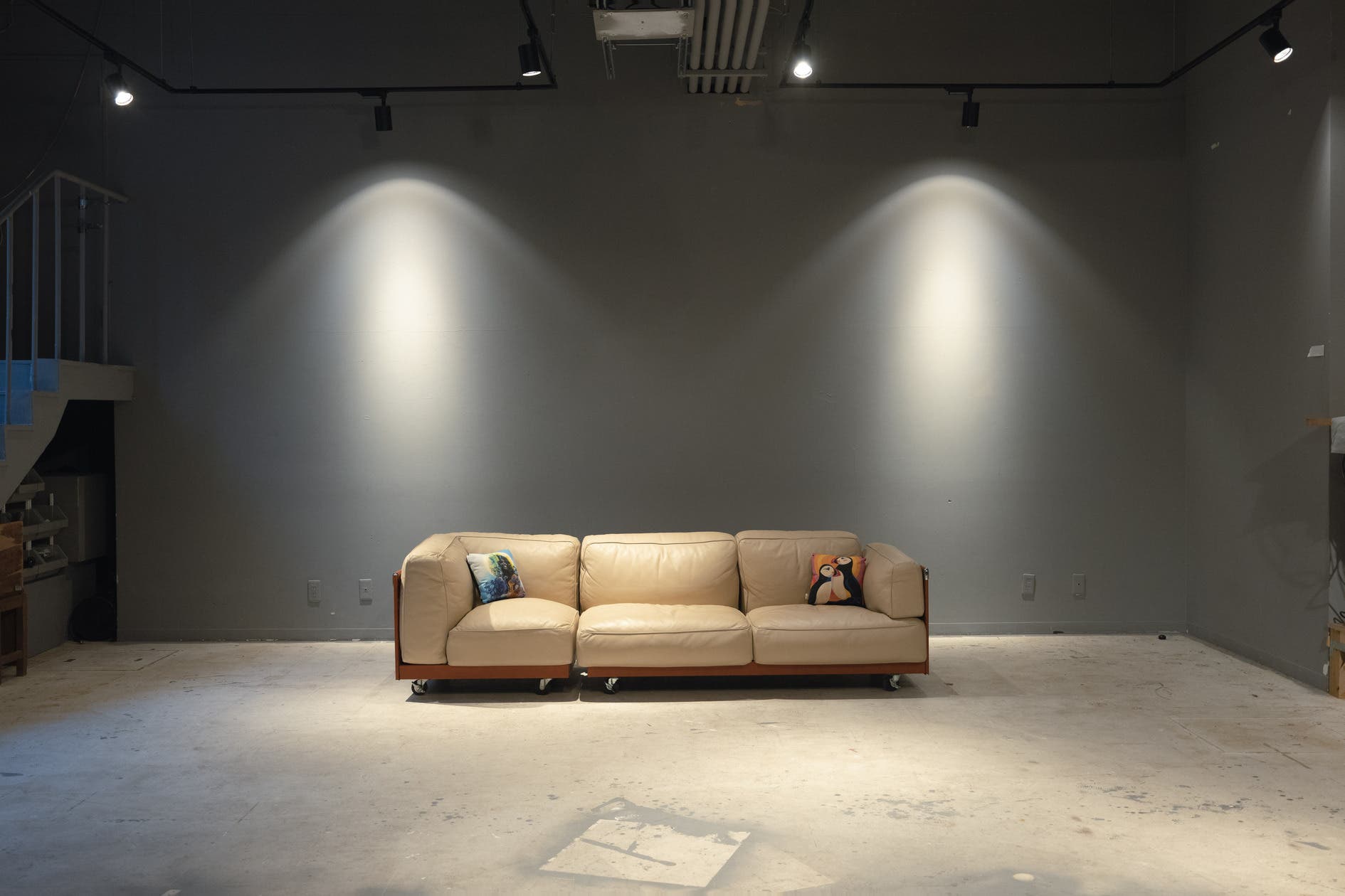 九品仏駅から徒歩10分にある半地下スタジオの写真1