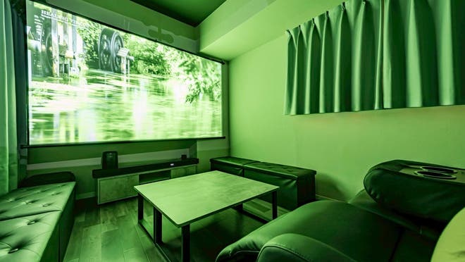 NEW🎊最大16名🉐コスパ💰プロジェクタ📽️映画🐈⬛デート💓ゲーム🎮女子会💗推し活🌟Cinema大阪梅田の写真25