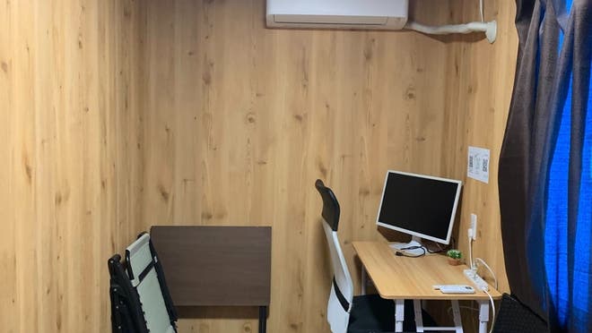 【レンタルルーム】澄川駅から徒歩30秒!24h営業。ジムも使える。コワーキングスペース、サロン開業にもどうぞ。の写真1