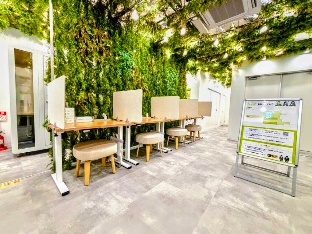 🌟隙間時間のテレワークに🌟【東白楽駅徒歩3分｜コワーキングスペース｜4C】カウンター/無料Wi-Fi/電源/24H営業の写真6