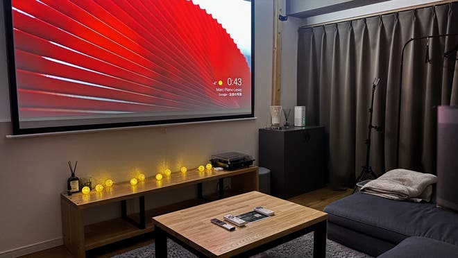 🎥120インチスクリーン🎥高崎駅繁華街すぐ近く♪プロジェクター付きレンタルスペース♪映画📽️ゲーム🎮を楽しもう♪の写真1