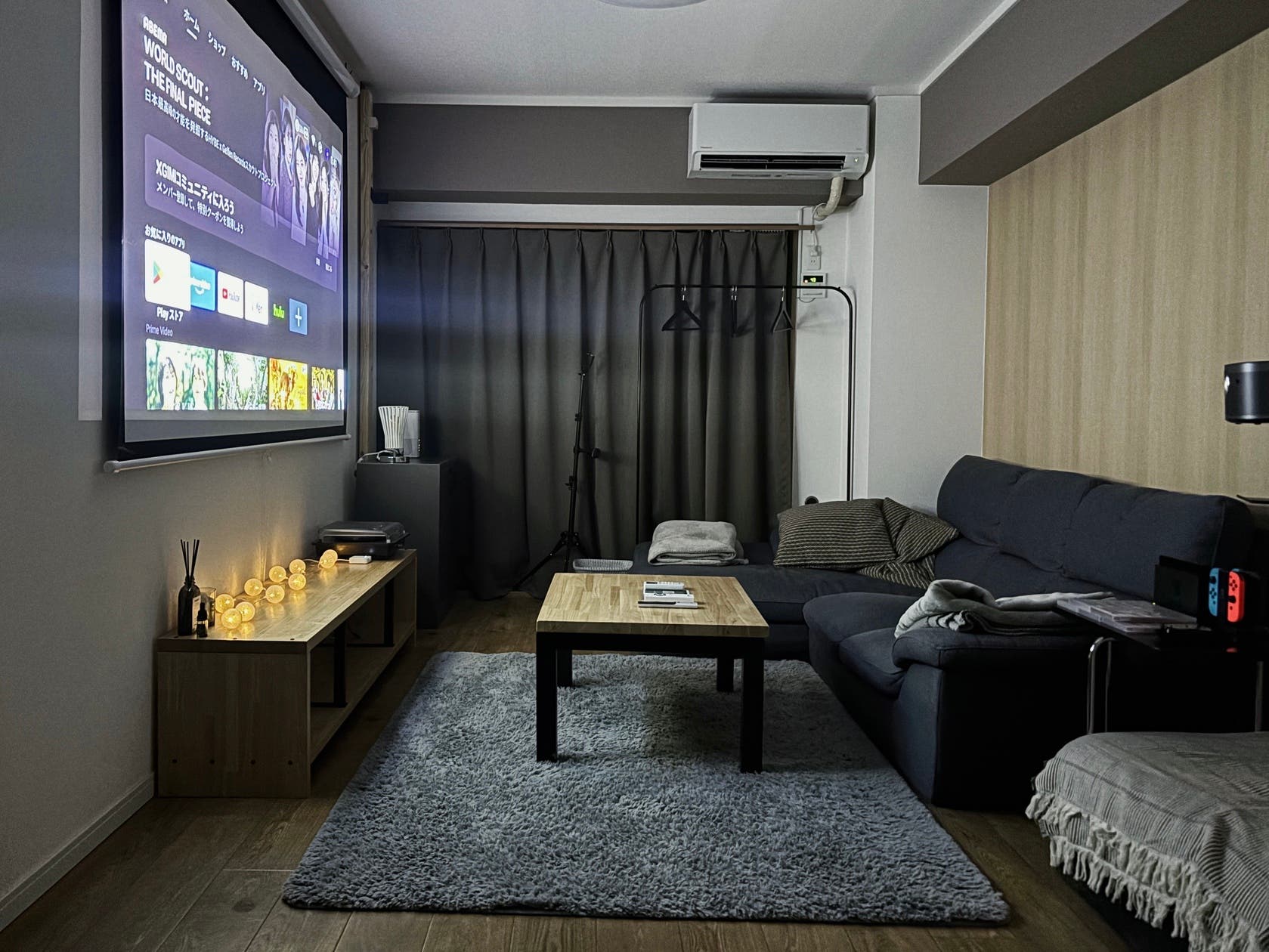 🎥120インチスクリーン🎥高崎駅繁華街すぐ近く♪プロジェクター付きレンタルスペース♪映画📽️ゲーム🎮を楽しもう♪の写真2