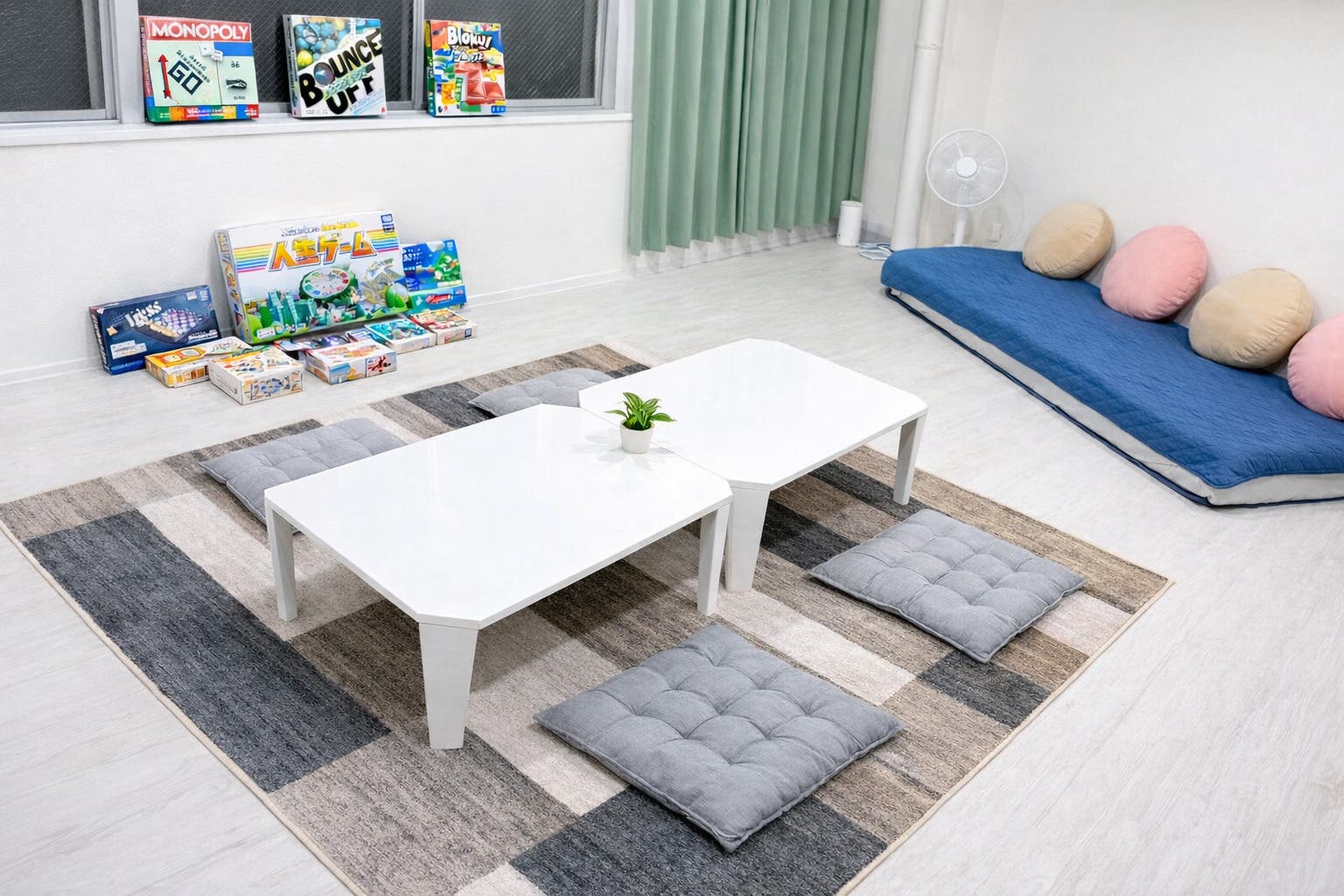 🎲ボードゲーム23種類｜元町駅徒歩5分🚶｜高速Wi-Fi完備📶｜🍳BRUNO＆卓上IH｜🎬映画見放題スペース🔌の写真2