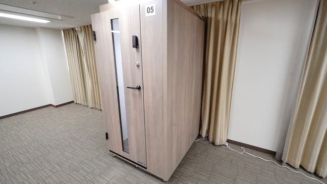 <SpemaBOX桜木町ワシントンホテルNo.2>1人用個室💼駅徒歩1分🚃Wi-Fi📶電源🔌テレワーク/Web面談/作業の写真6