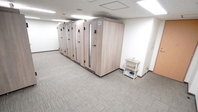 <SpemaBOX桜木町ワシントンホテルNo.4>1人用個室💼駅徒歩1分🚃Wi-Fi📶電源🔌テレワーク/Web面談/作業の写真5