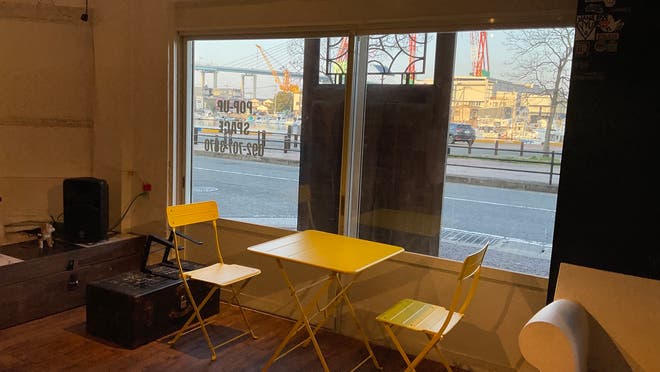 眺望抜群のコーワーキング・スペース(リモートワークなど)フリースペースの写真7