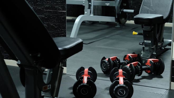 【渋谷駅3分_超広い_清潔シャワー無料】▶スミス&バーベル▶34㎡▶ 最安挑戦▶ 徹底清掃▶清潔シャワー無料の写真14