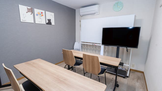 ✨鹿児島中央/アミュ5分 Li-Ka3分 8名収容 💎会議/面接/撮影/エステサロン/整体/ヨガ/完全個室/全設備無料の写真2