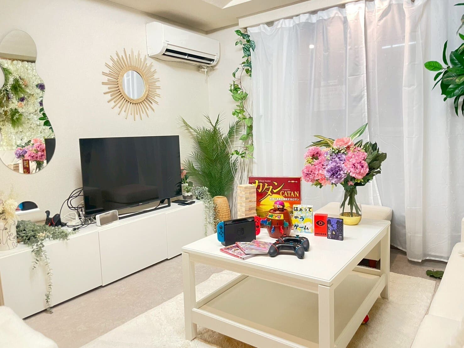 【要町4分/池袋9分】白基調×自然光🌸女子会・推し活に最適🎀デート・誕生日会✨映画鑑賞🎥歓送迎会★ポートレート📸WBC⚾の写真4