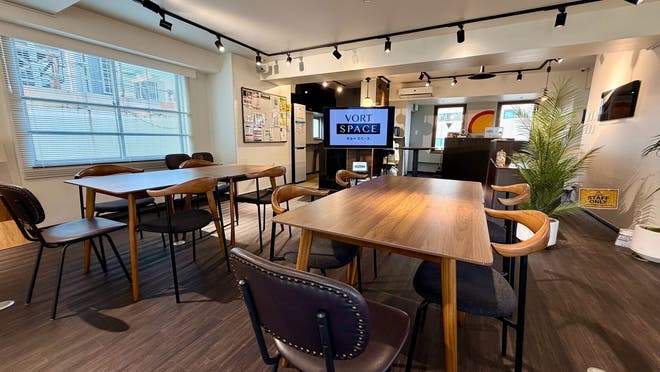 ✨3~4月値下げ中✨【茅場町3番出口すぐ】🌟おしゃれカフェ風空間を貸切🌟パーティー・イベント・撮影に最適❕大型モニター付✨の写真15