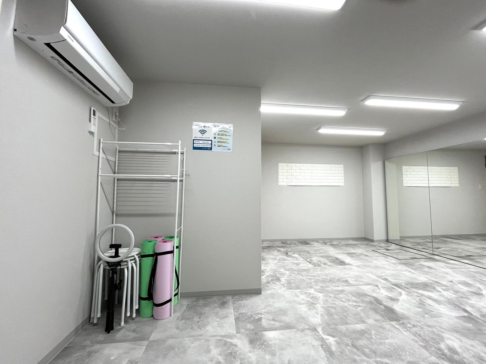 【🎉2026年3月14日オープン✨リノベ済スペース✨】北参道駅1分🚶 少人数ダンス・ヨガに最適✨ 明るくキレイなスタジオ✨の写真6