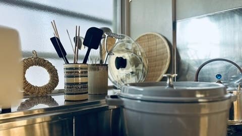 東西線早稲田駅徒歩5分の平屋の小さくてアットホームな料理撮影スタジオ/キッチン利用可/調理器具・カトラリ利用可/自然光がきれいの写真18