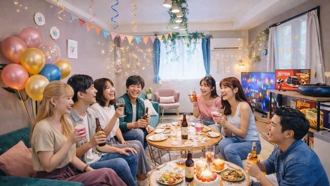 NEW💚新大阪駅4分🚶女子会🎀デート💑パーティ🎉ママ会☕推し活❣️撮影🎥50㌅大画面TV💻ゲーム機🎮ボドゲ🎲防犯カメラ無✨24Hの写真6