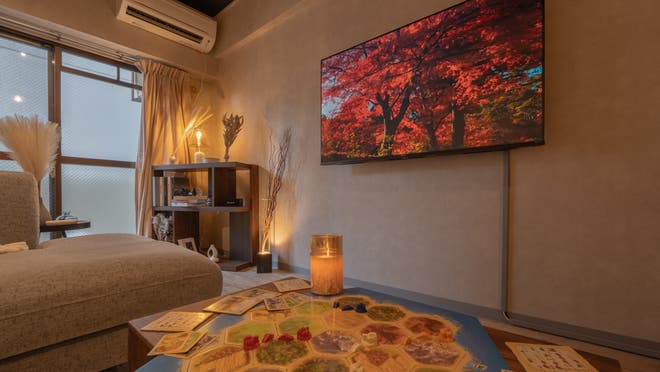 スペモ🥀デート💗プロジェクター🎥記念日🥂女子会💎映画鑑賞🎬️パーティ🥂撮影📸飲み会.838_Atelier天王寺の写真30