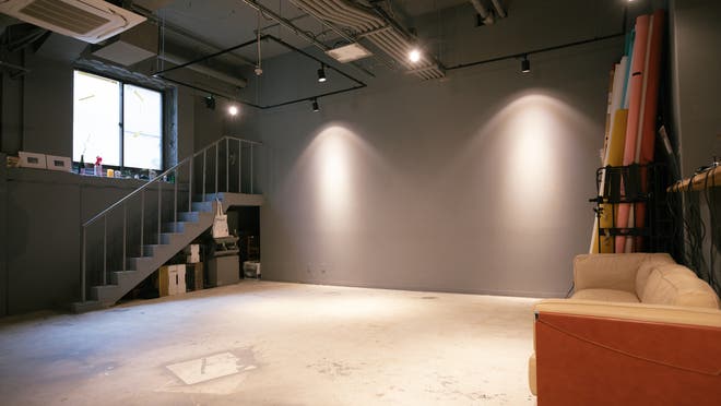 九品仏駅から徒歩10分にある半地下スタジオの写真4