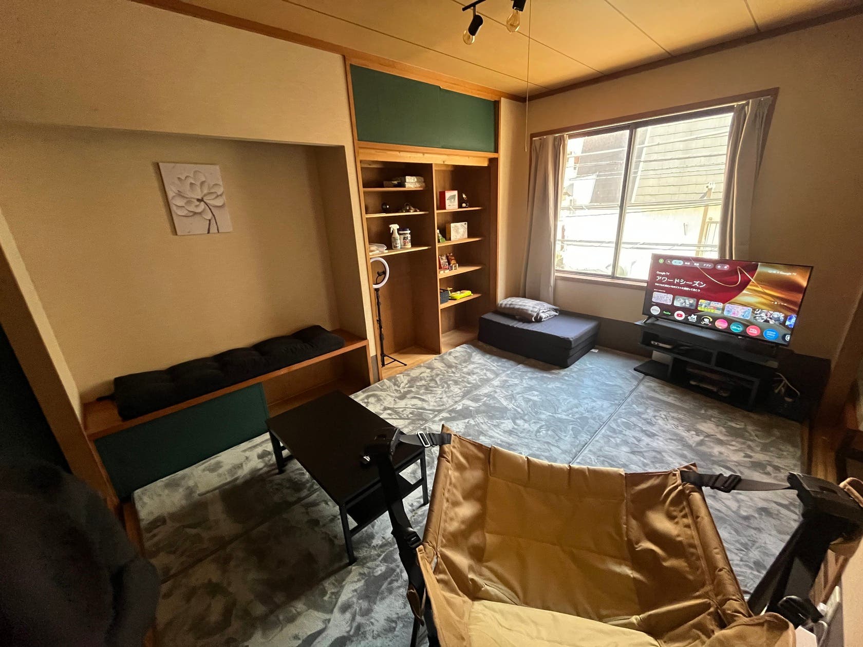 【亀有駅徒歩4分】まったり和モダン🍵デート💕撮影🎥オフ会🍷コスプレ推し活,女子会,個室🥳24時間営業💻高速Wi-Fiの写真1