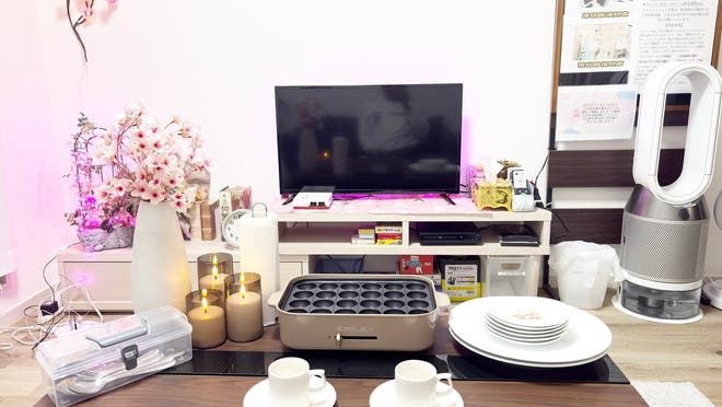 🌸インドア花見⚾️WBC野球観戦🔷いりなか駅スグの最上階❣️室内フルリフォーム済✨dyson空気清浄&加湿器で清潔空間🤩の写真4