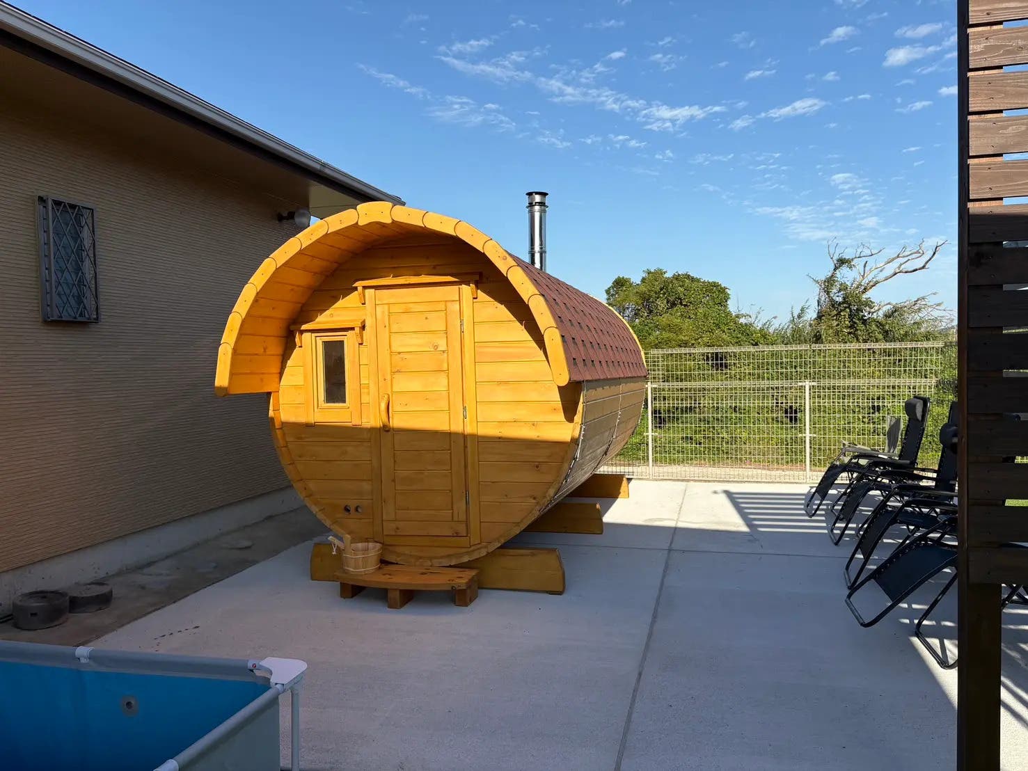 糸島の自然に囲まれたプライベートアウトドアサウナの写真1