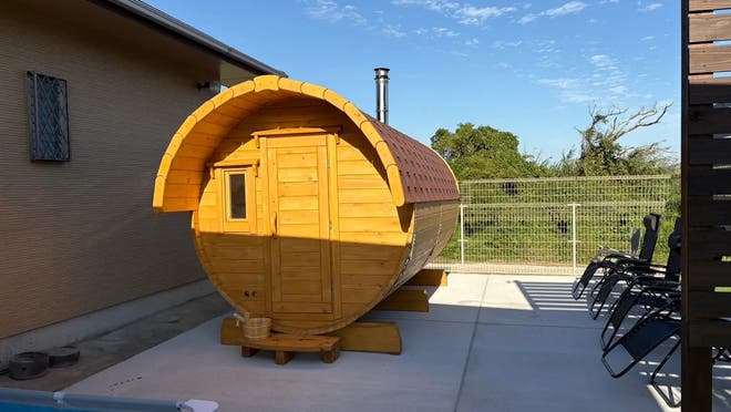 糸島の自然に囲まれたプライベートアウトドアサウナの写真1