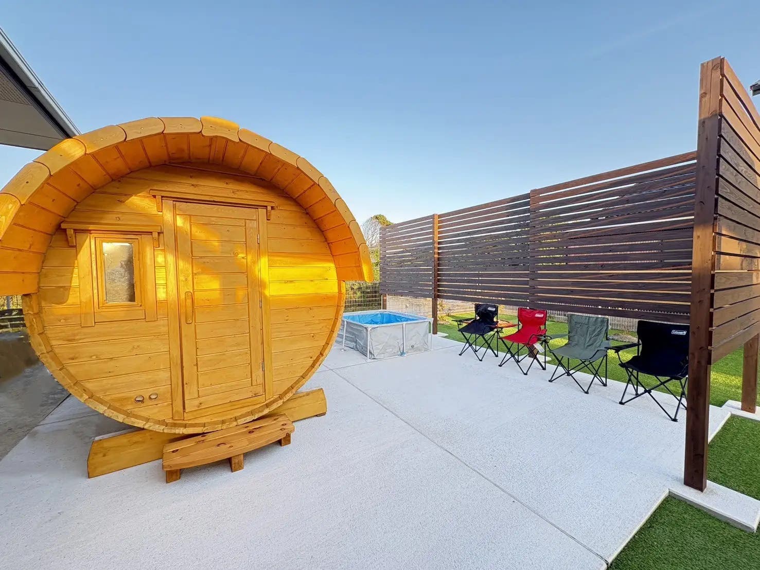 糸島の自然に囲まれたプライベートアウトドアサウナの写真4