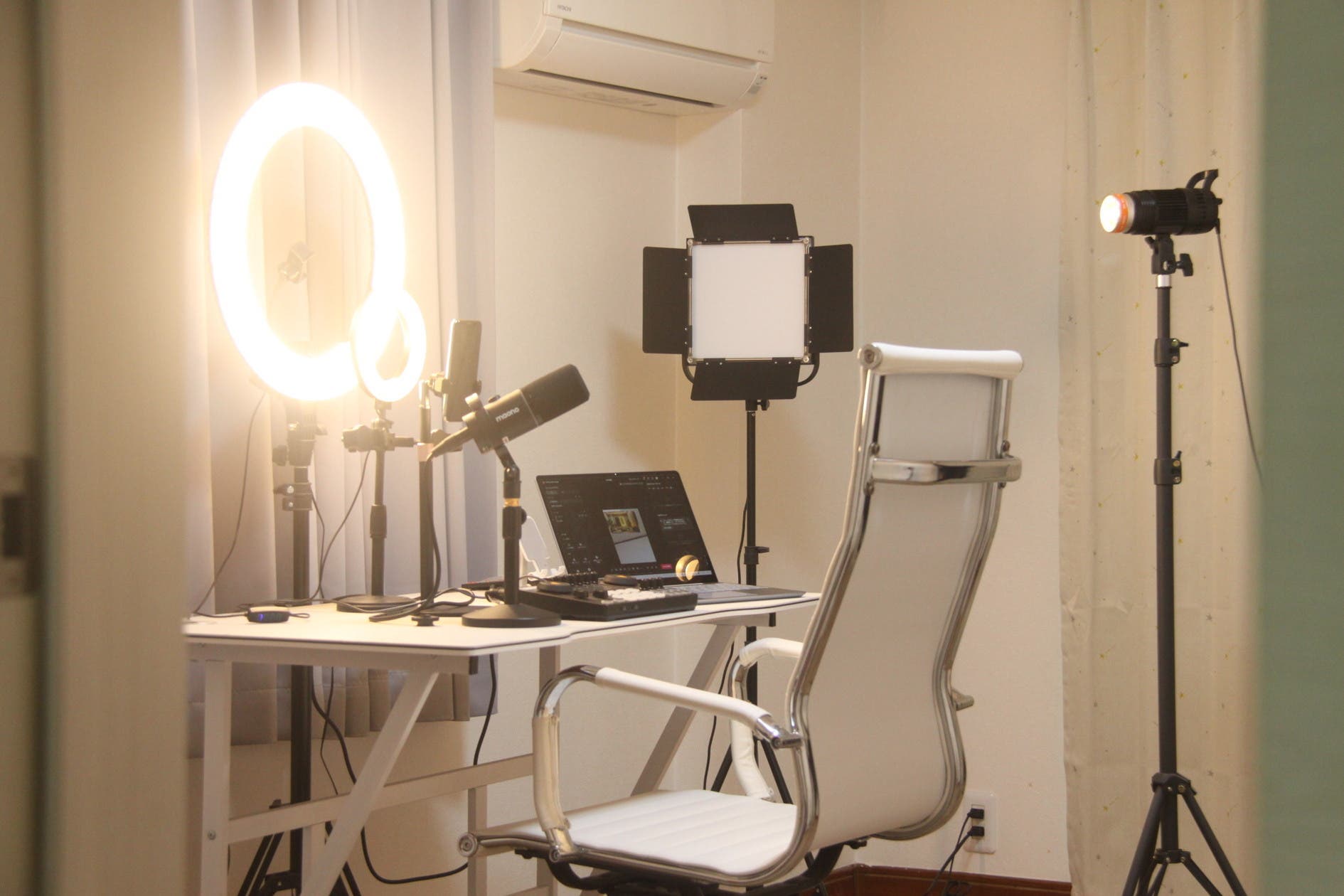 SKMライブ配信スタジオ｜約18㎡｜配信・動画撮影対応の写真15