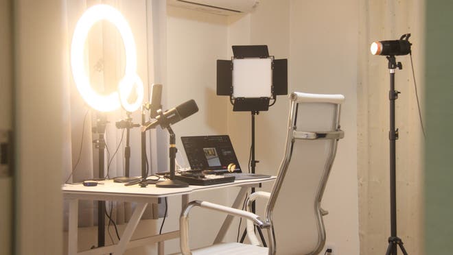 SKMライブ配信スタジオ|約18㎡|配信・動画撮影対応の写真15