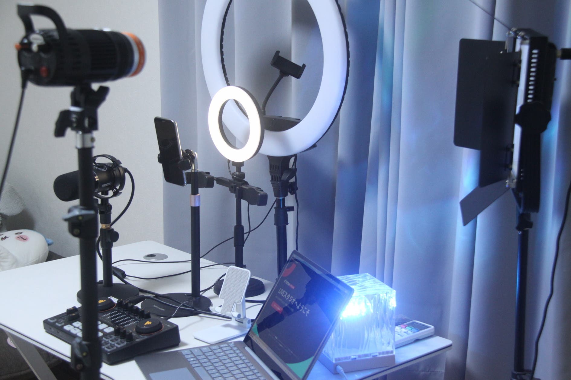 SKMライブ配信スタジオ｜約18㎡｜配信・動画撮影対応の写真17