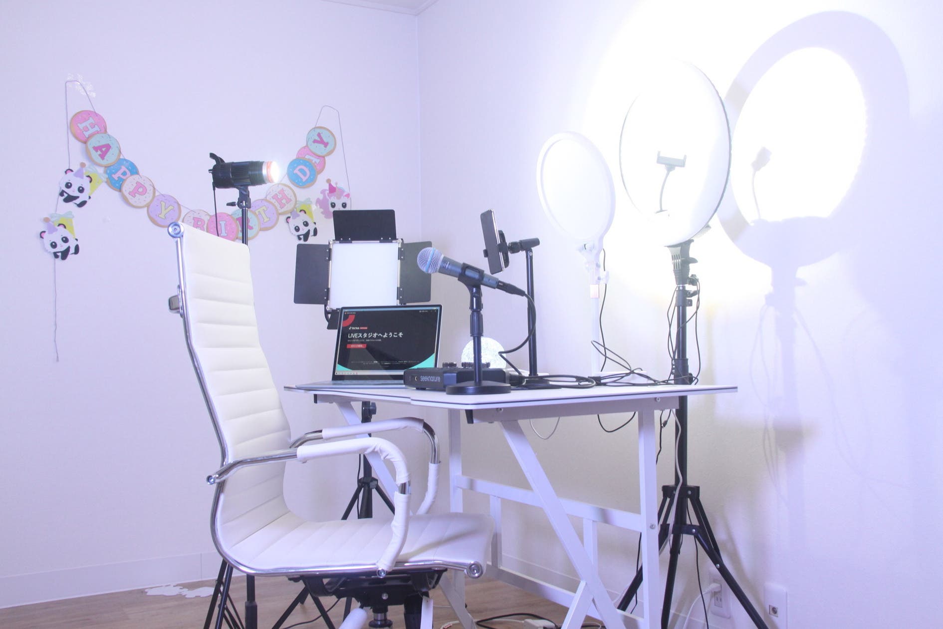 SKMライブ配信スタジオ｜約18㎡｜配信・動画撮影対応の写真23