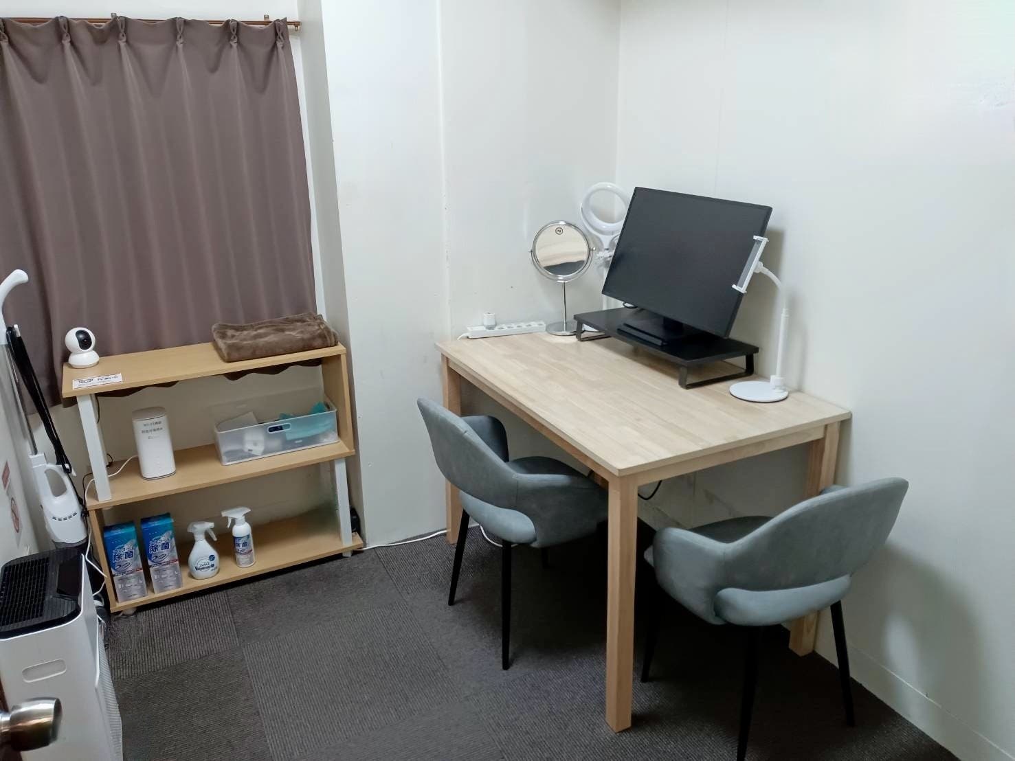 ＜名古屋ミニマル206＞駅近🚃Wi-Fi📶モニター🖥リモートワーク/ZOOM/Web会議,面接の写真1