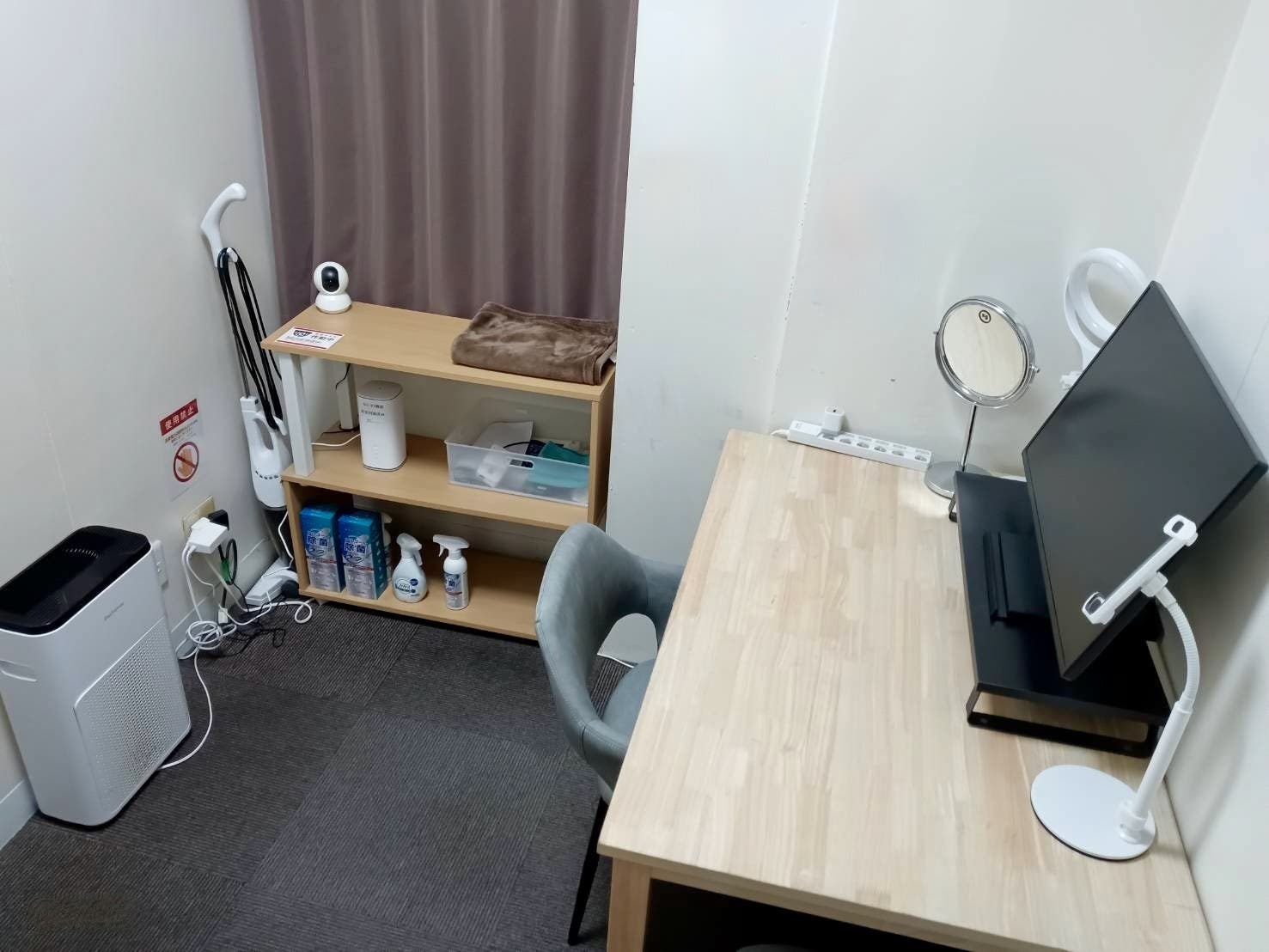 ＜名古屋ミニマル206＞駅近🚃Wi-Fi📶モニター🖥リモートワーク/ZOOM/Web会議,面接の写真2