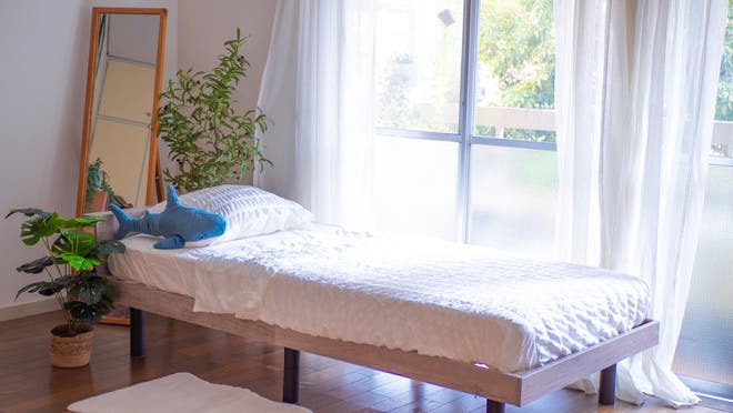 原宿駅徒歩5分/平成レトロ/団地リノベ/デザイナーズインテリア/自然光/2面採光/ベランダの写真4