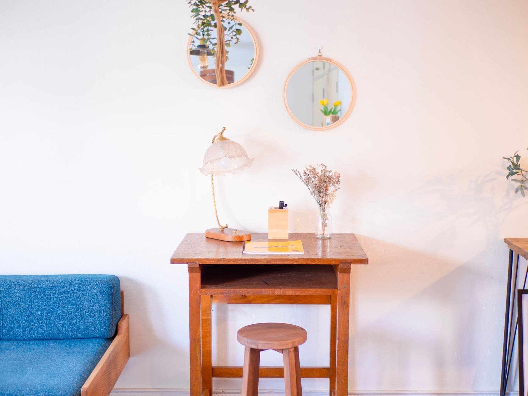 原宿駅徒歩5分/平成レトロ/団地リノベ/デザイナーズインテリア/自然光/2面採光/ベランダの写真6