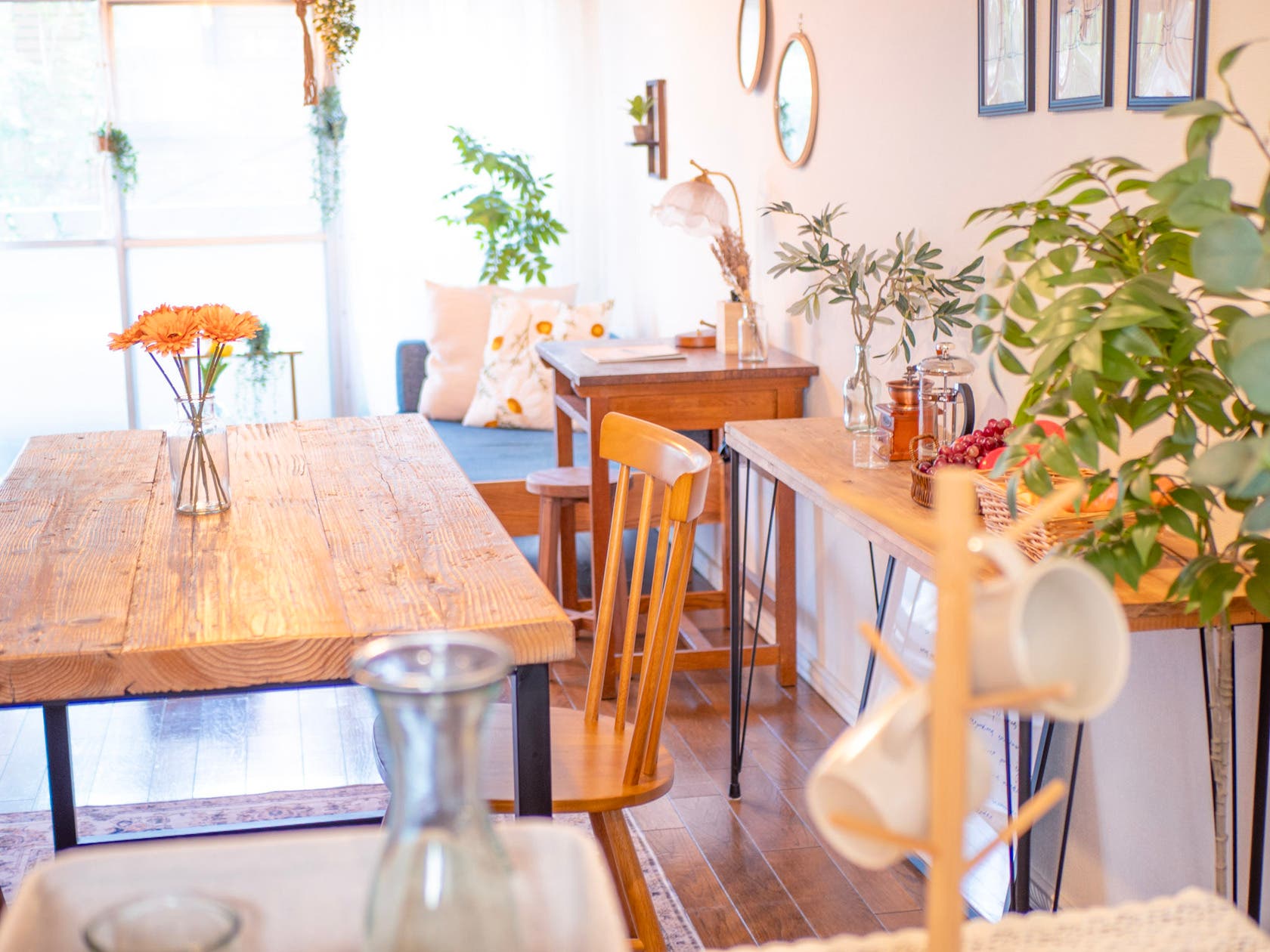 原宿駅徒歩5分/平成レトロ/団地リノベ/デザイナーズインテリア/自然光/2面採光/ベランダの写真5