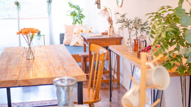 原宿駅徒歩5分/平成レトロ/団地リノベ/デザイナーズインテリア/自然光/2面採光/ベランダの写真5