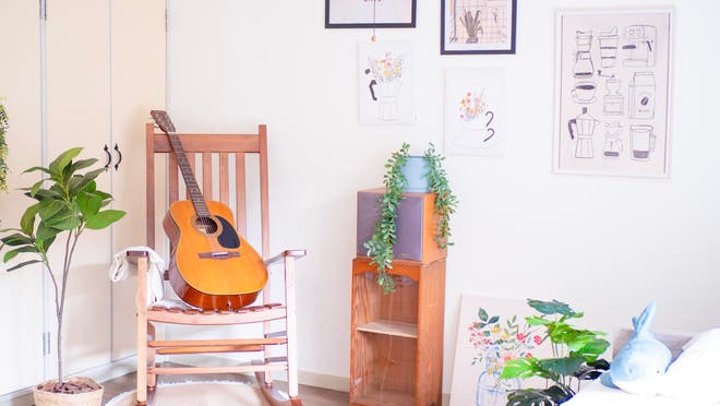 原宿駅徒歩5分/平成レトロ/団地リノベ/デザイナーズインテリア/自然光/2面採光/ベランダの写真3