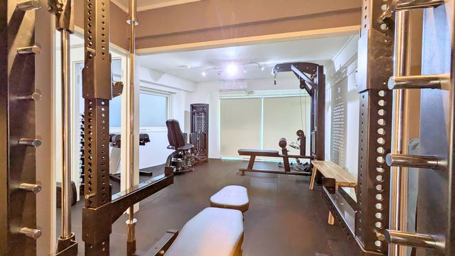 オープン価格‼二子玉川・用賀エリア‼上野毛駅3分‼スミス/ラット/アブダクター完備 広々45㎡、贅沢プライベートジムの写真6